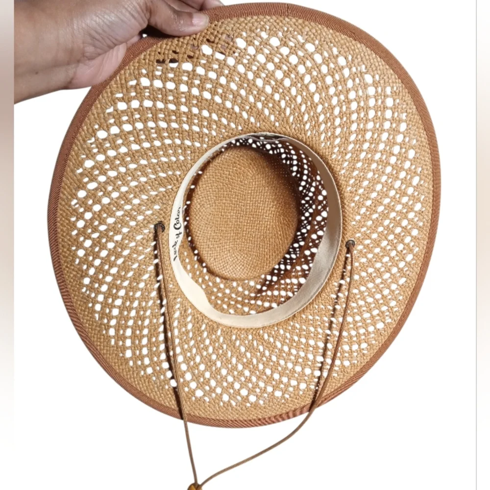 Lack Of Color | Accessories | Lack Of Color Natural Woven Straw Wide ...